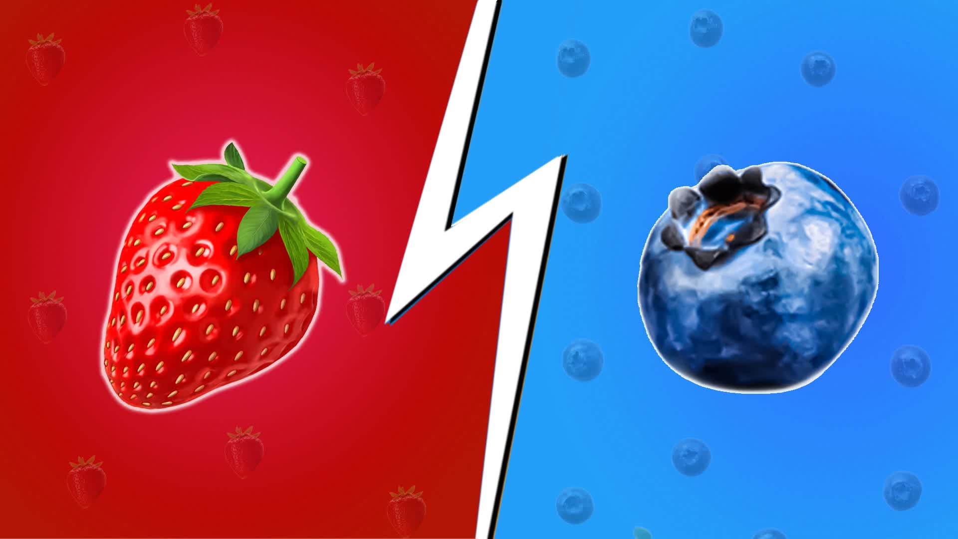 STRAWBERRY VS BLUEBERRY 1854-2056-7141 by minicutie - Fortnite