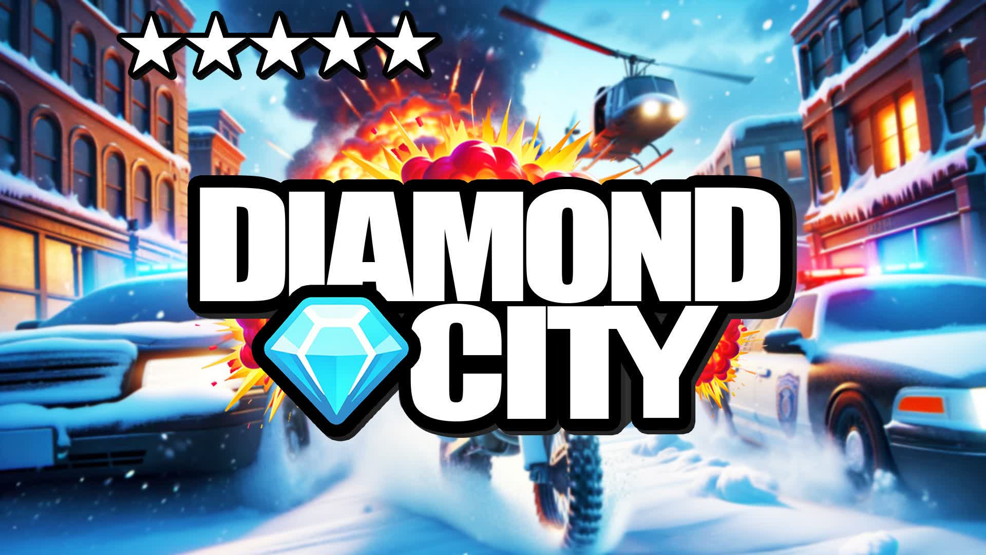 🚓 DIAMOND CITY GTA 🏙️ DRIVE 1701-8350-5119 by s5m - Fortnite Creative Map Code - Fortnite.GG