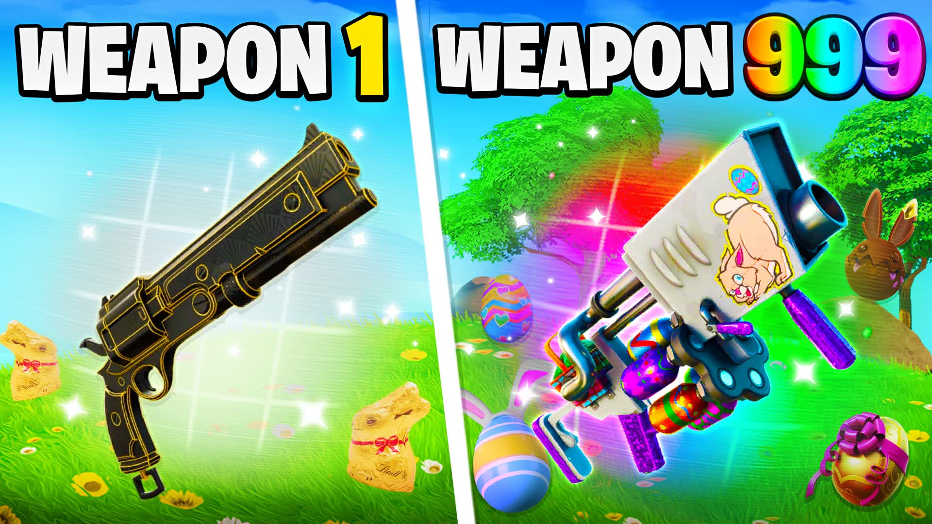 🐰 EGG HUNT GUN GAME 🔫 ONE SHOT 🎯DRIVE 0820-7895-5009 by zmeurica ...