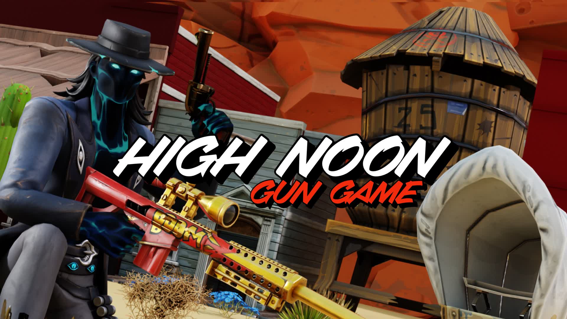 High Noon Gun Game 8505-8426-5391 by dwdfn - Fortnite Creative Map Code ...