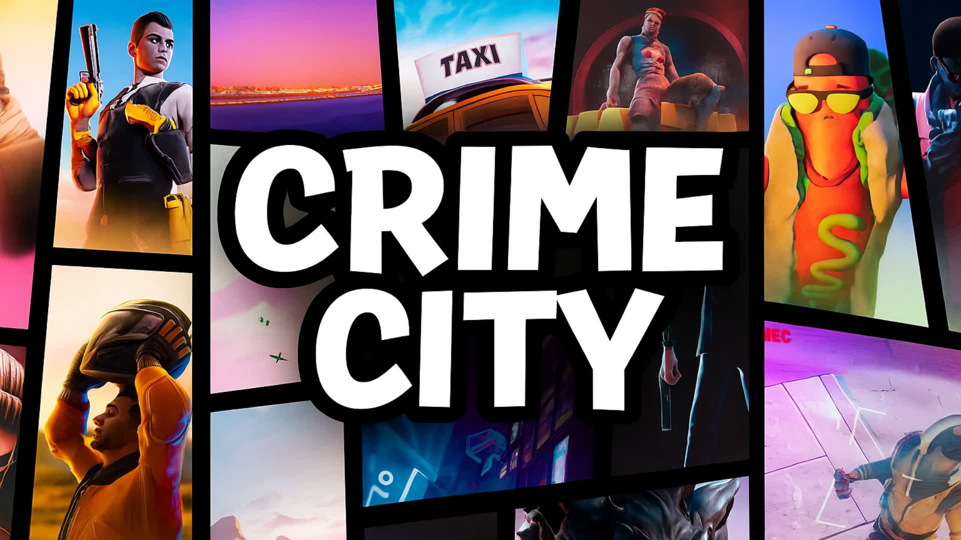 CRIME CITY🚓 BANK CITY 🏙️ DRIVE🚙 1789-7595-4344 by estyy - Fortnite ...