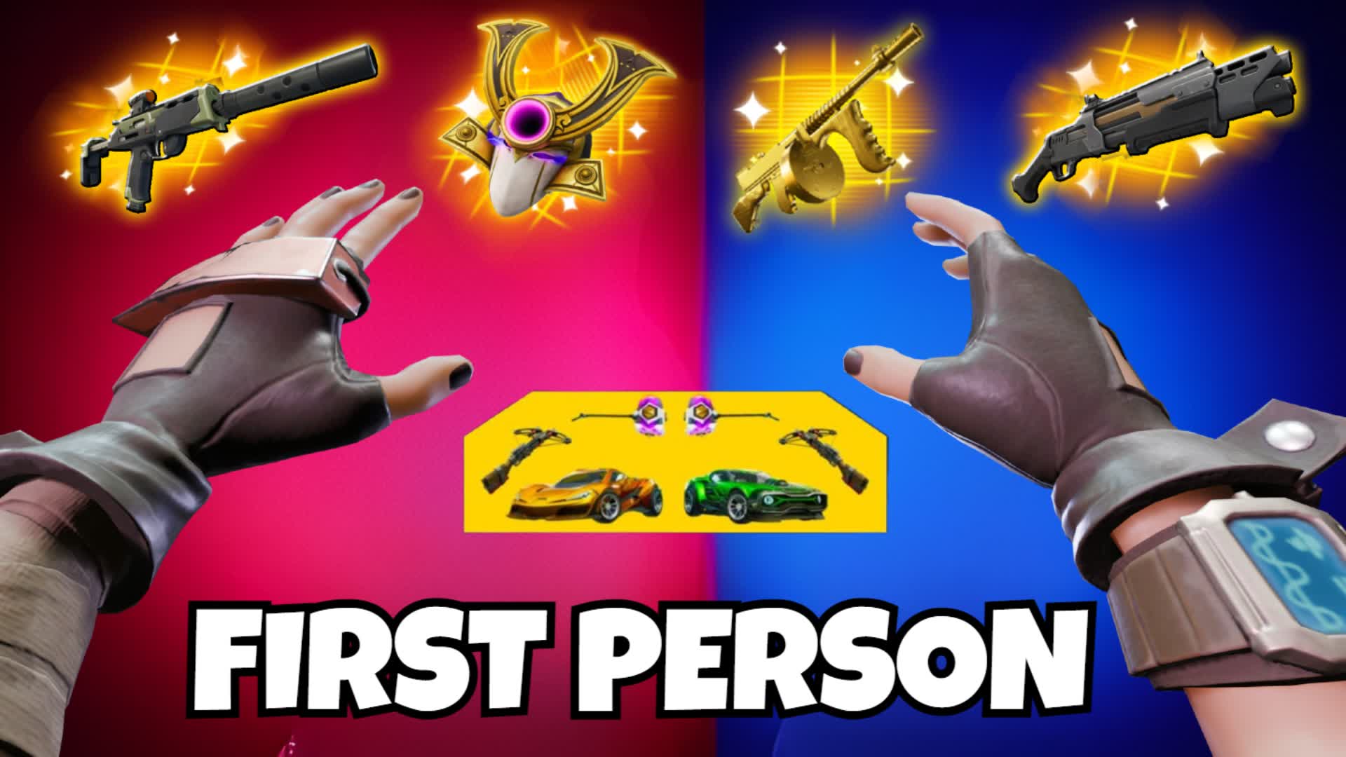 FIRST PERSON - RED VS BLUE 🔴🔵 7255-4986-1868 by samskyy - Fortnite ...