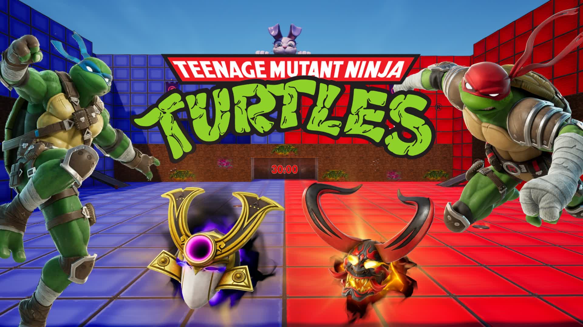 🍕TURTLE RED VS BLUE 1976-0621-7864 by nerdiria - Fortnite Creative Map ...