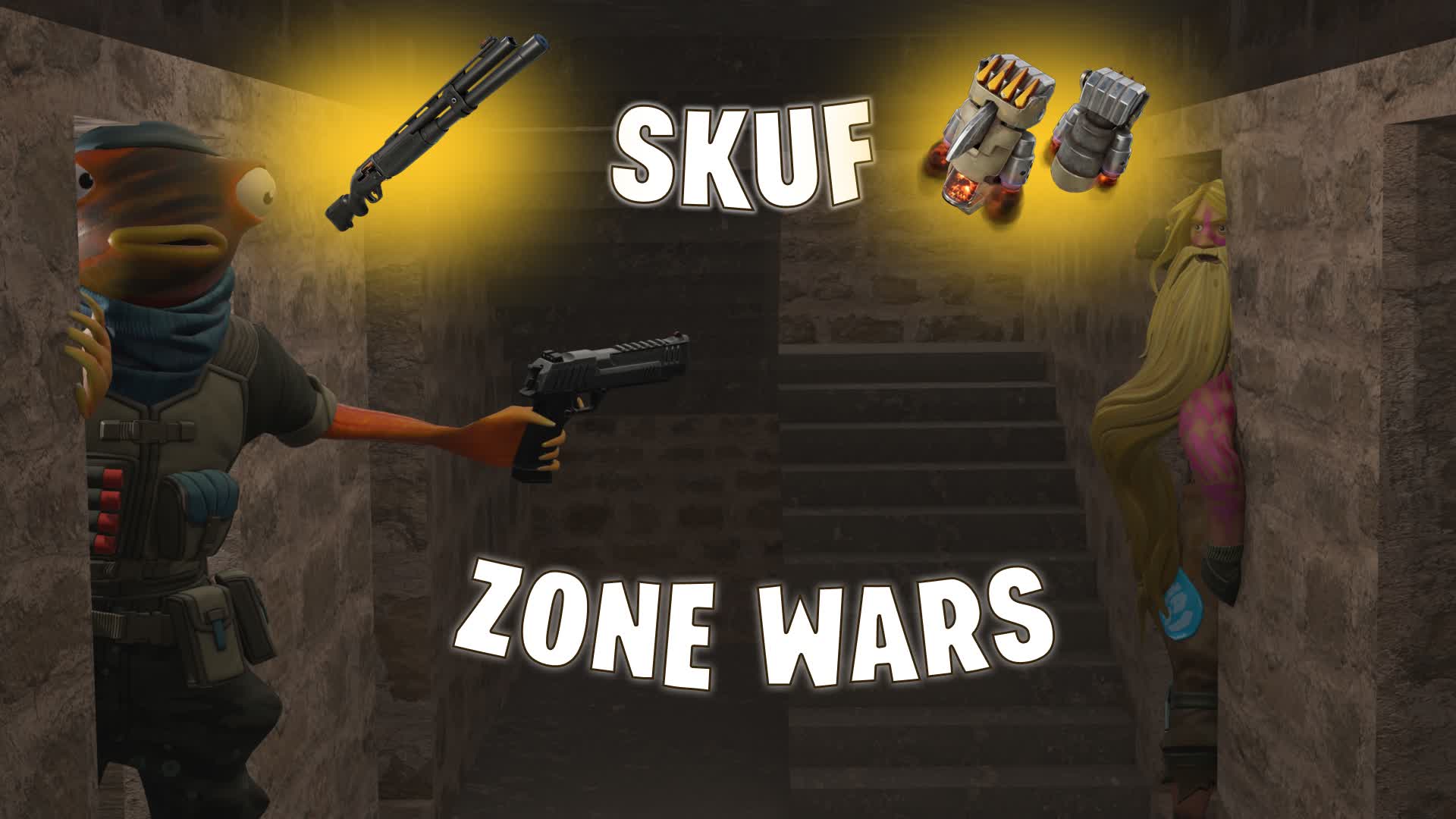 SKOOF ZONEWARS 🌀 *NEW WEAPONS* 2568-1378-5092 by den1xl - Fortnite ...