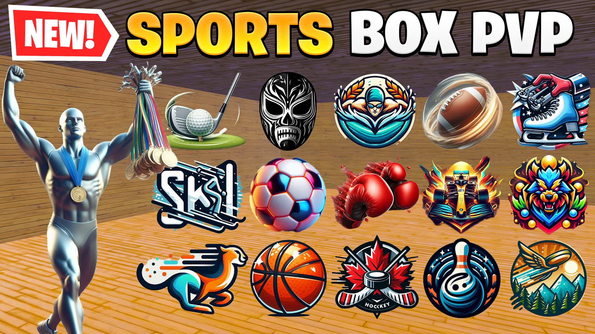 SPORTS BOX PVP📦 9531-5649-1768 by wer24 - Fortnite Creative Map Code ...