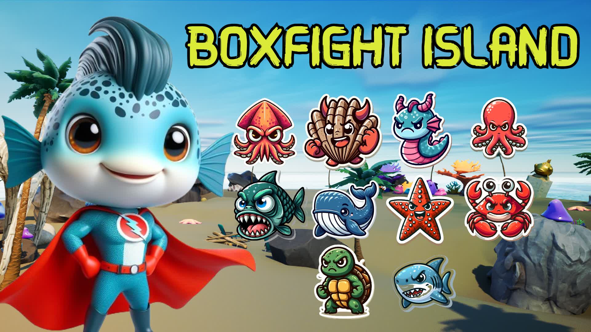 BOX FIGHT ISLAND 4676-1707-6822 by giffylake - Fortnite Creative Map Code - Fortnite.GG