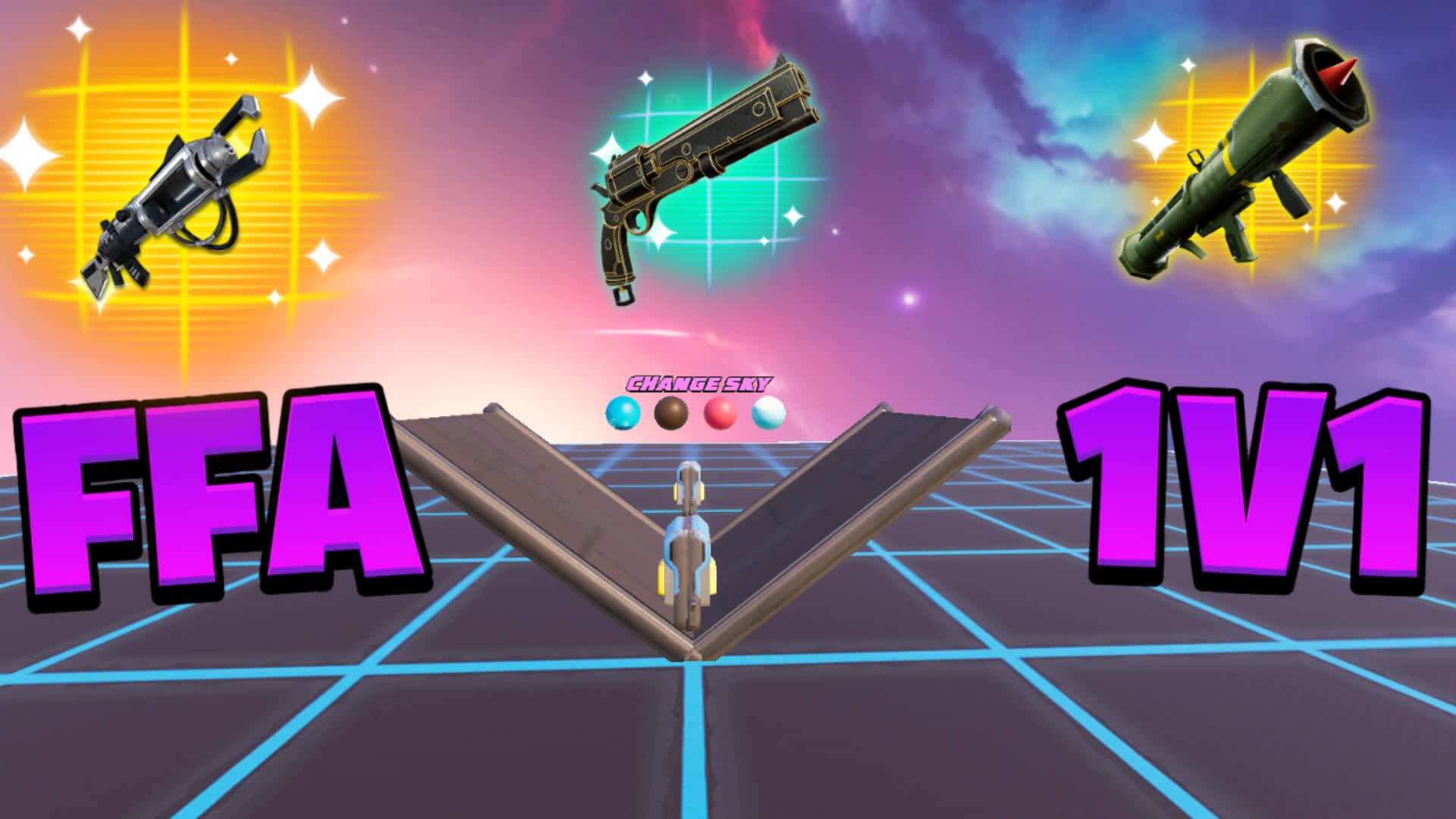 THE FINAL 1V1 (12 PLAYERS) 5173-0370-3075 by ksboy - Fortnite Creative Map Code - Fortnite.GG