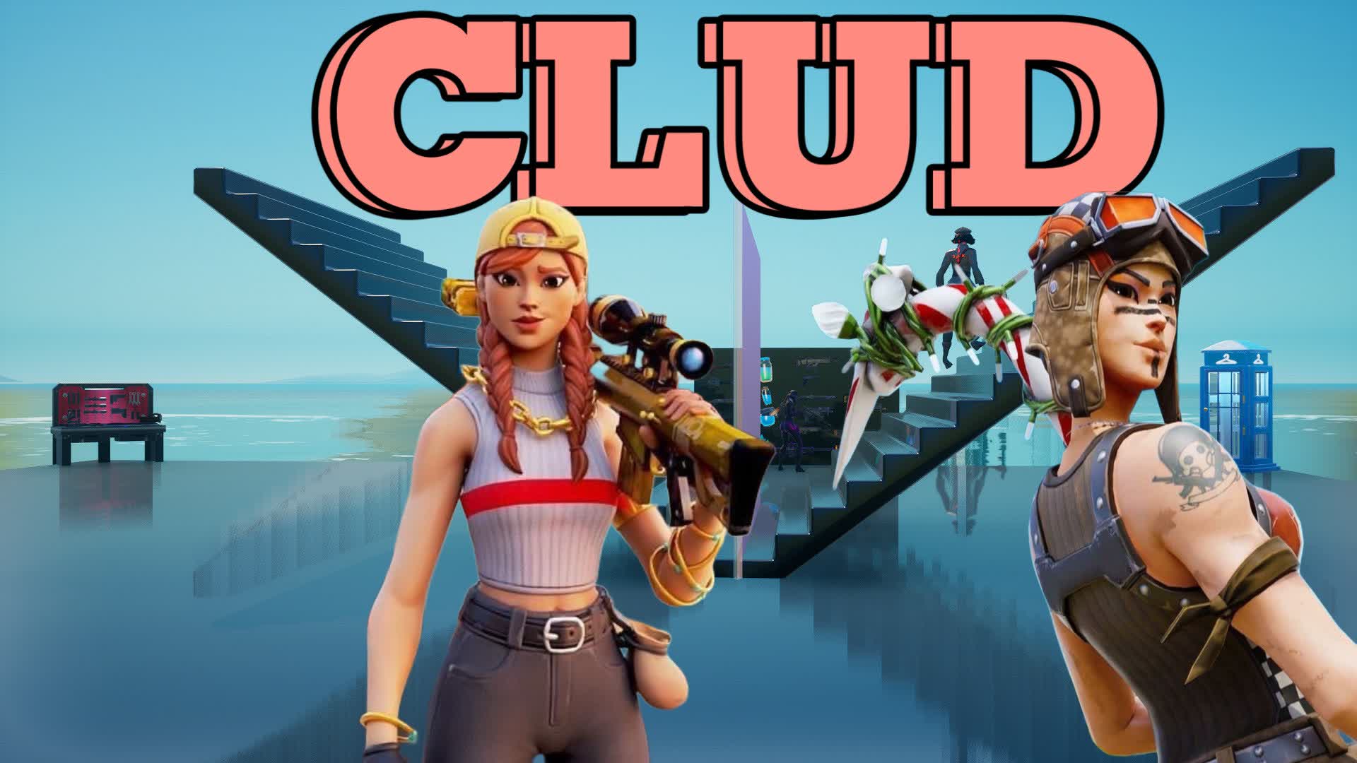 BUILD FIGHT { CLUD } عاركني بالبناء 9774-0451-0154 par clud - Fortnite