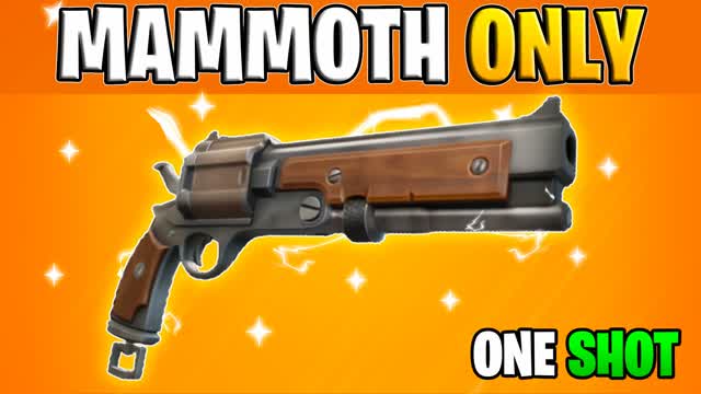 MAMMOTH PISTOL ONLY 🎯 ONE SHOT 3203-3962-0627 by rockygift2 - Fortnite