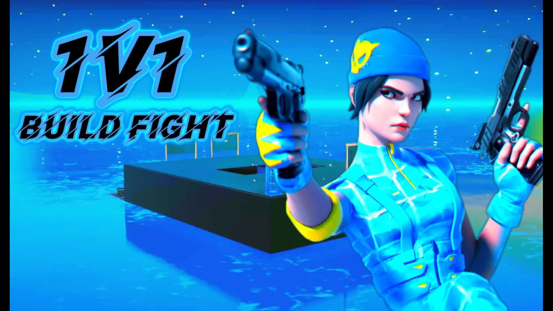 1v1 Build Fights ! 2511-6191-1093 من ابتكار 6x6 - Fortnite