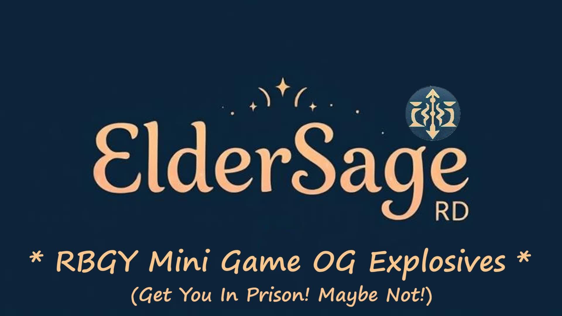 RBGY Mini Game OG Explosives (Prison!) 8486-6447-5733 by eldersage_rd ...