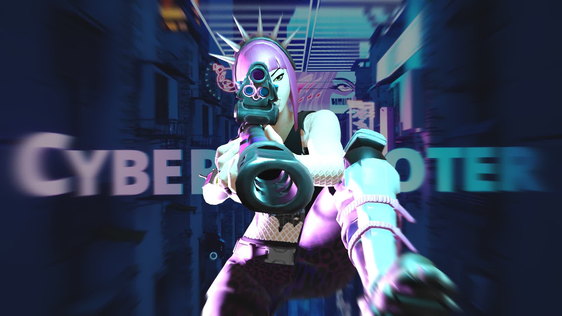 CyberShooter 3530-8933-8043 by neverty7 - Fortnite Creative Map Code ...