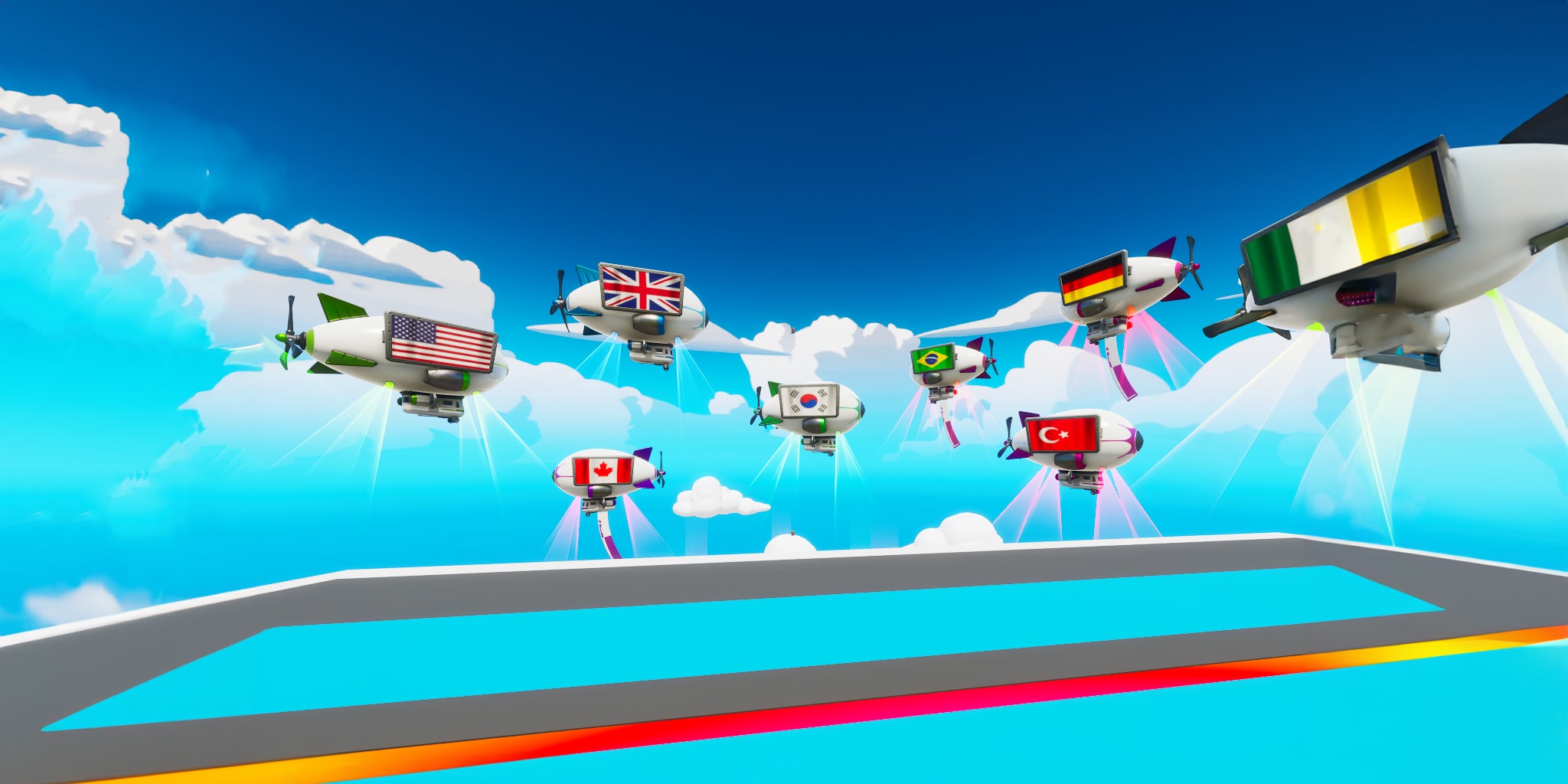 WORLD PILLARS🌍 0257-1642-8823 by zyero - Fortnite Creative Map Code ...