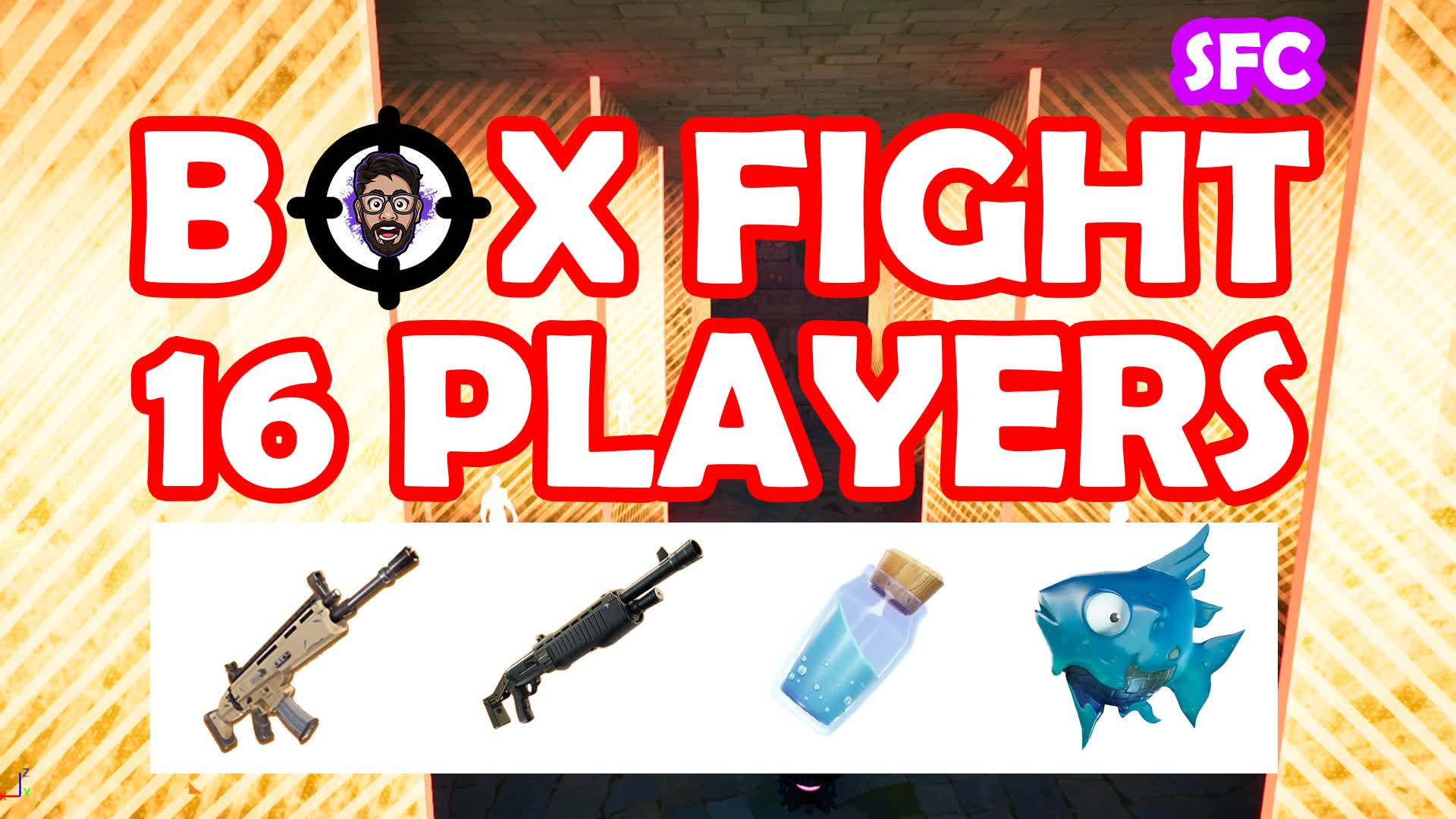 SFC BOXFIGHT 16 PLAYERS 0303-2168-0093 من ابتكار streamerfromcero ...