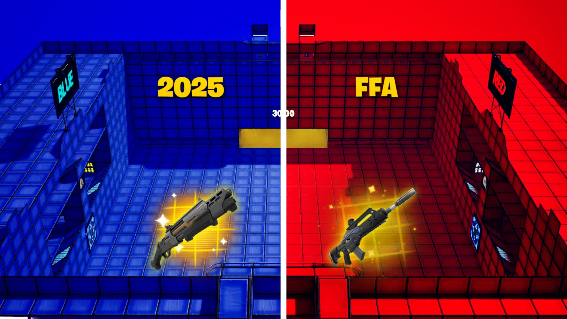 INSANE RED VS BLUE 2731-9269-1649 by hibouqq - Fortnite Creative Map ...