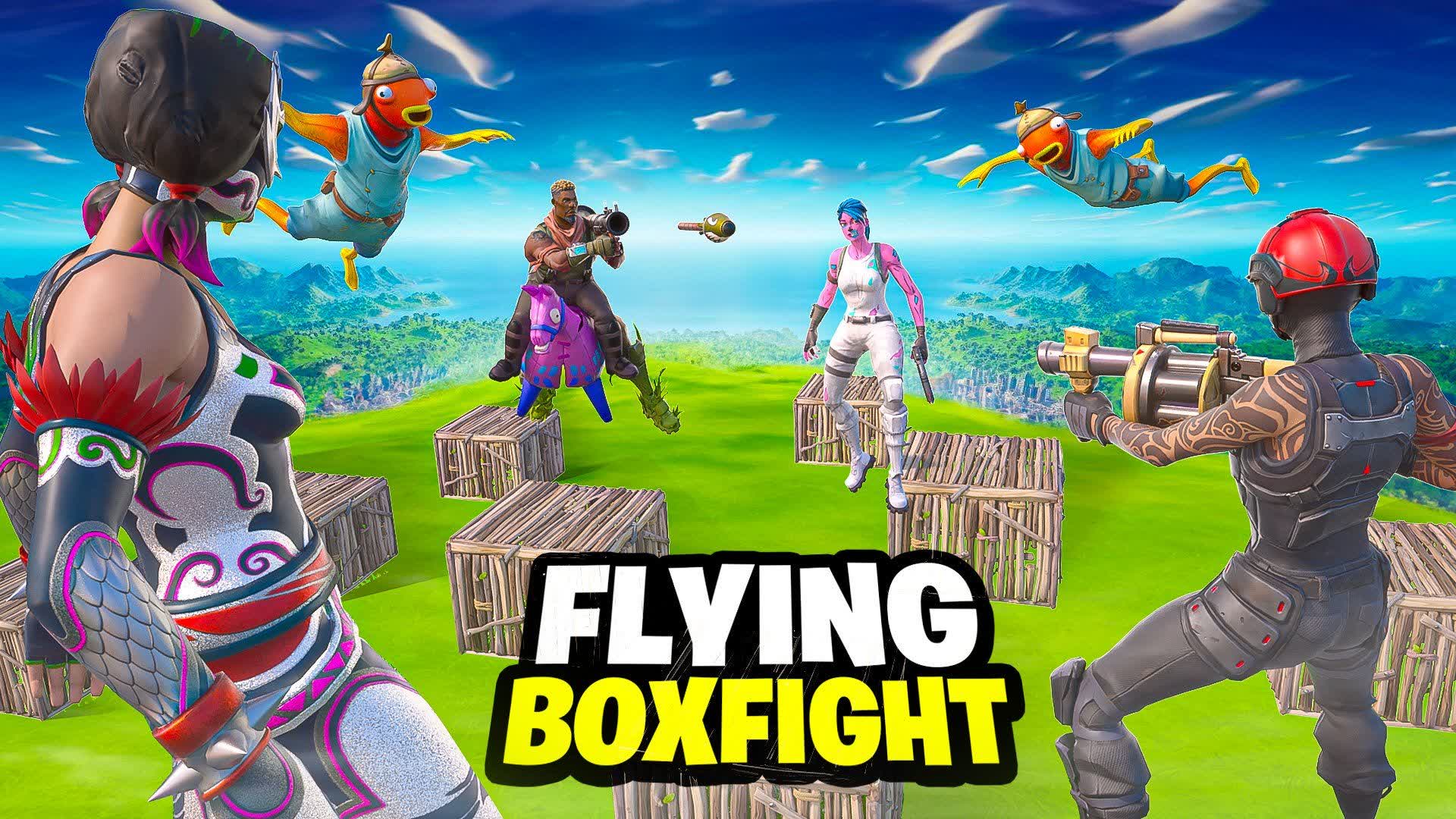 FLYING BOXFIGHT 3500-9829-4548 من ابتكار jaydubslays - Fortnite