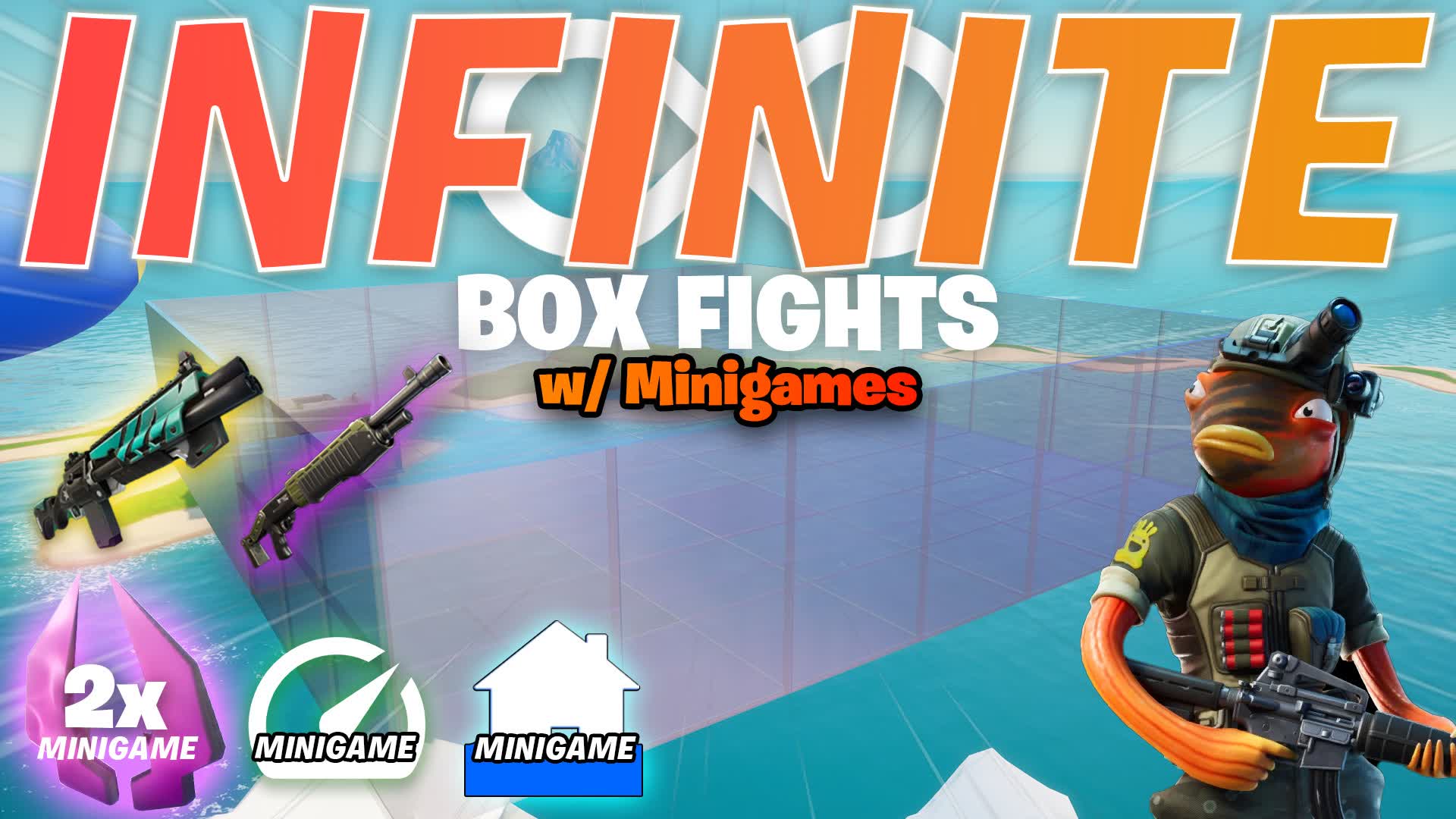 🔄 INFINITE Box Fights [MINIGAMES] 4002-6689-3720 by devms - Fortnite ...