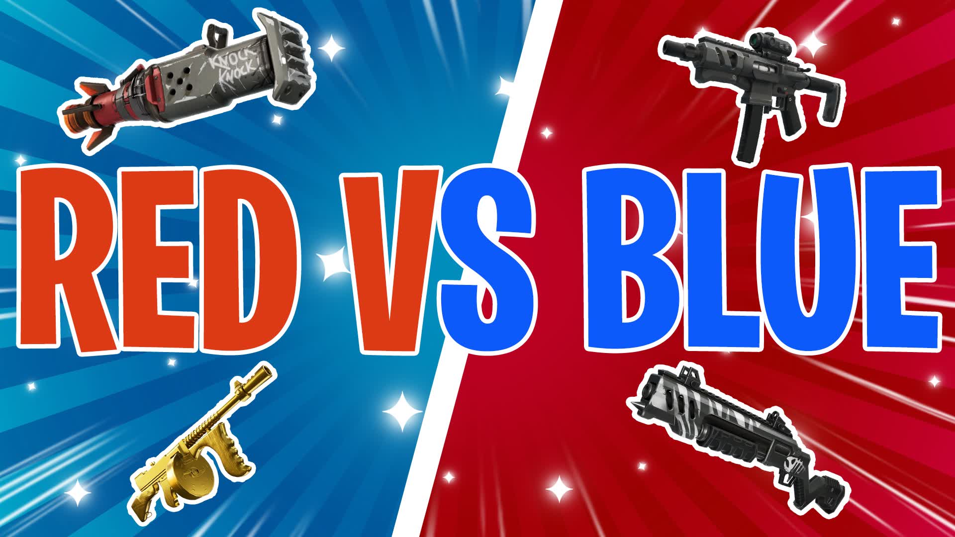 🥵CRAZY Red VS Blue🥶 - 3156-1966-4308 | Fortnite Zone