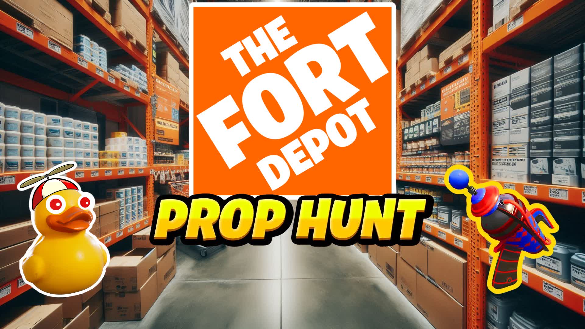 FORT DEPOT PROP HUNT 🔨 SUPERMARKET 9861-9268-0736 by prophunt_studio - Fortnite