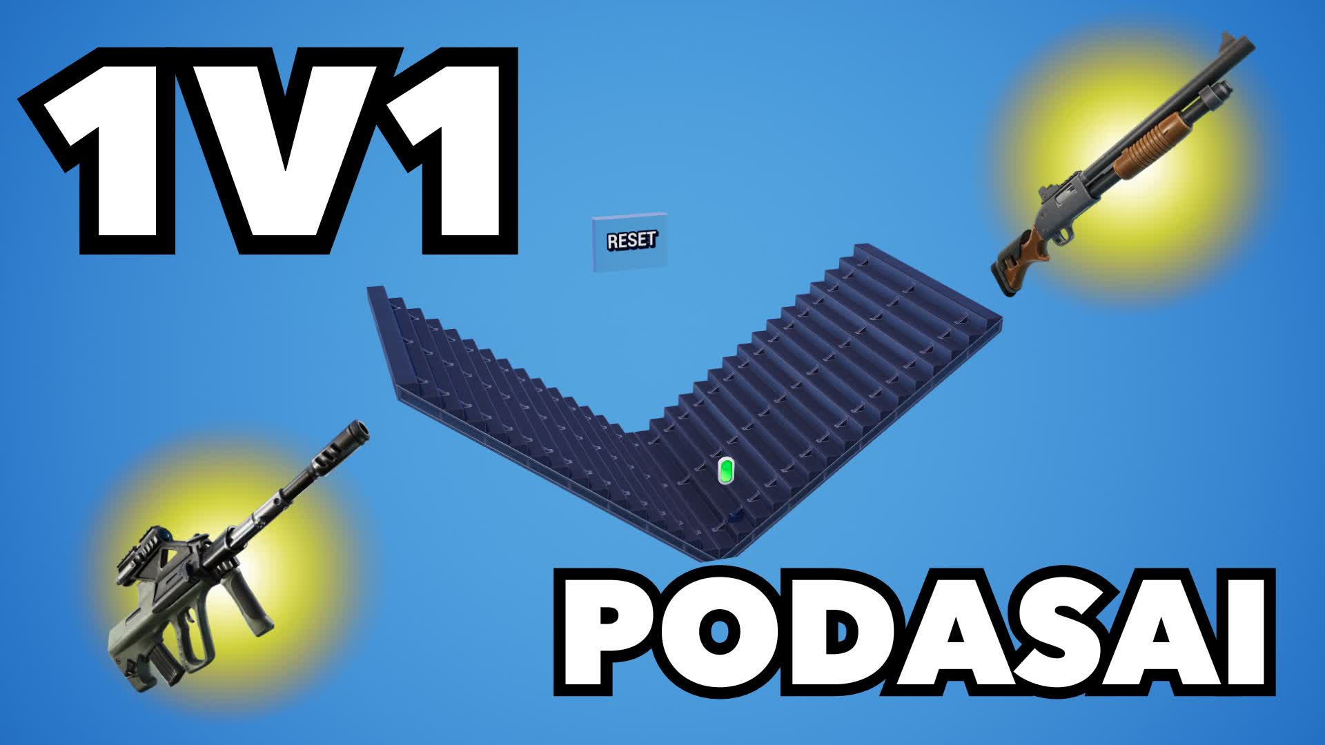 PODASAI 1V1 BUILD FIGHT 🏆 8923-0054-6749 من ابتكار podasai - Fortnite