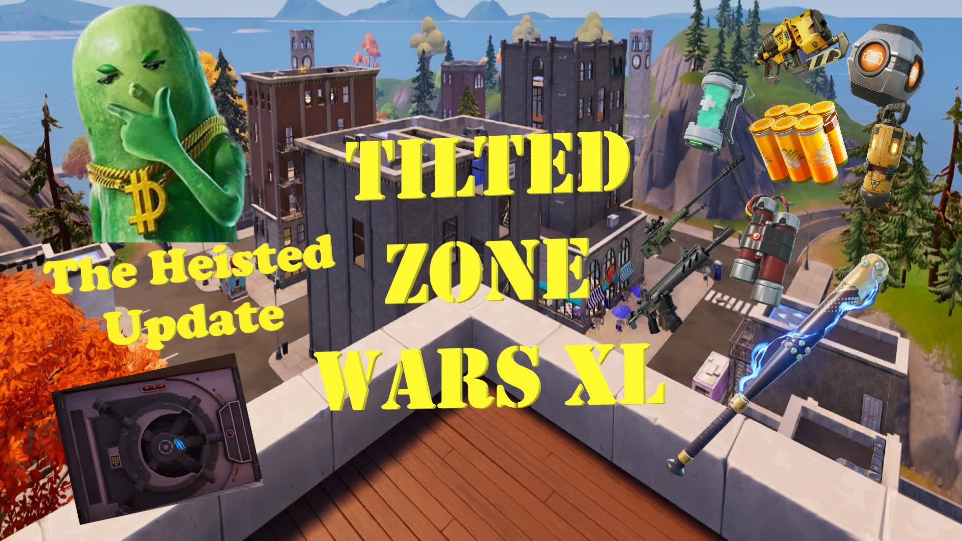 Tilted Zone Wars XL 4051-0670-4436 by uhlf - Fortnite Creative Map Code ...