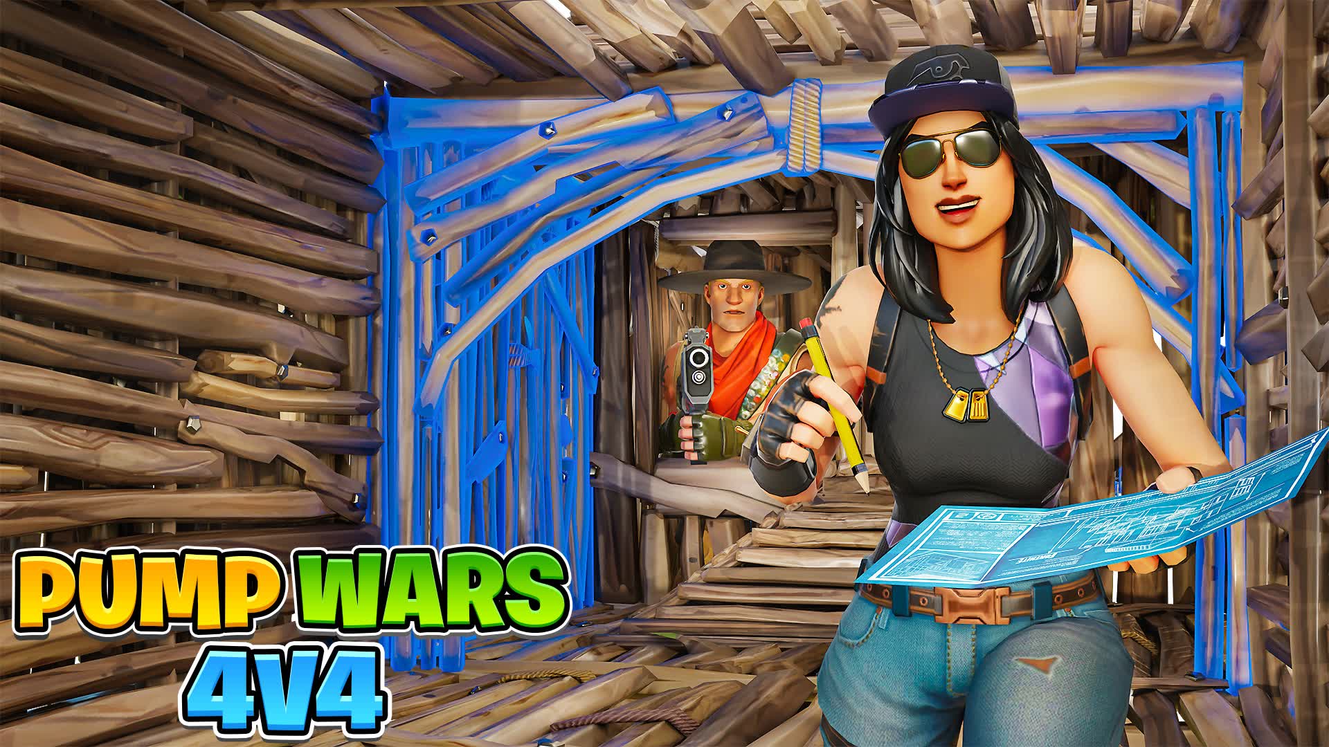 PUMP WARS 4v4 6660-4333-9902 by za4_zg - Fortnite Creative Map Code - Fortnite.GG