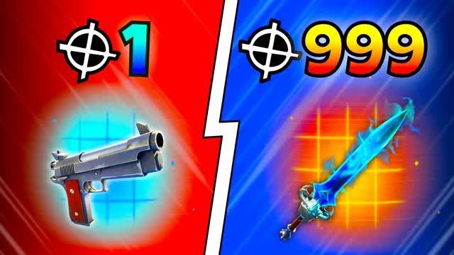 🌋 GUN GAME 🔫 LAVA ONE SHOT 2574-4443-7075 by kawaguy - Fortnite