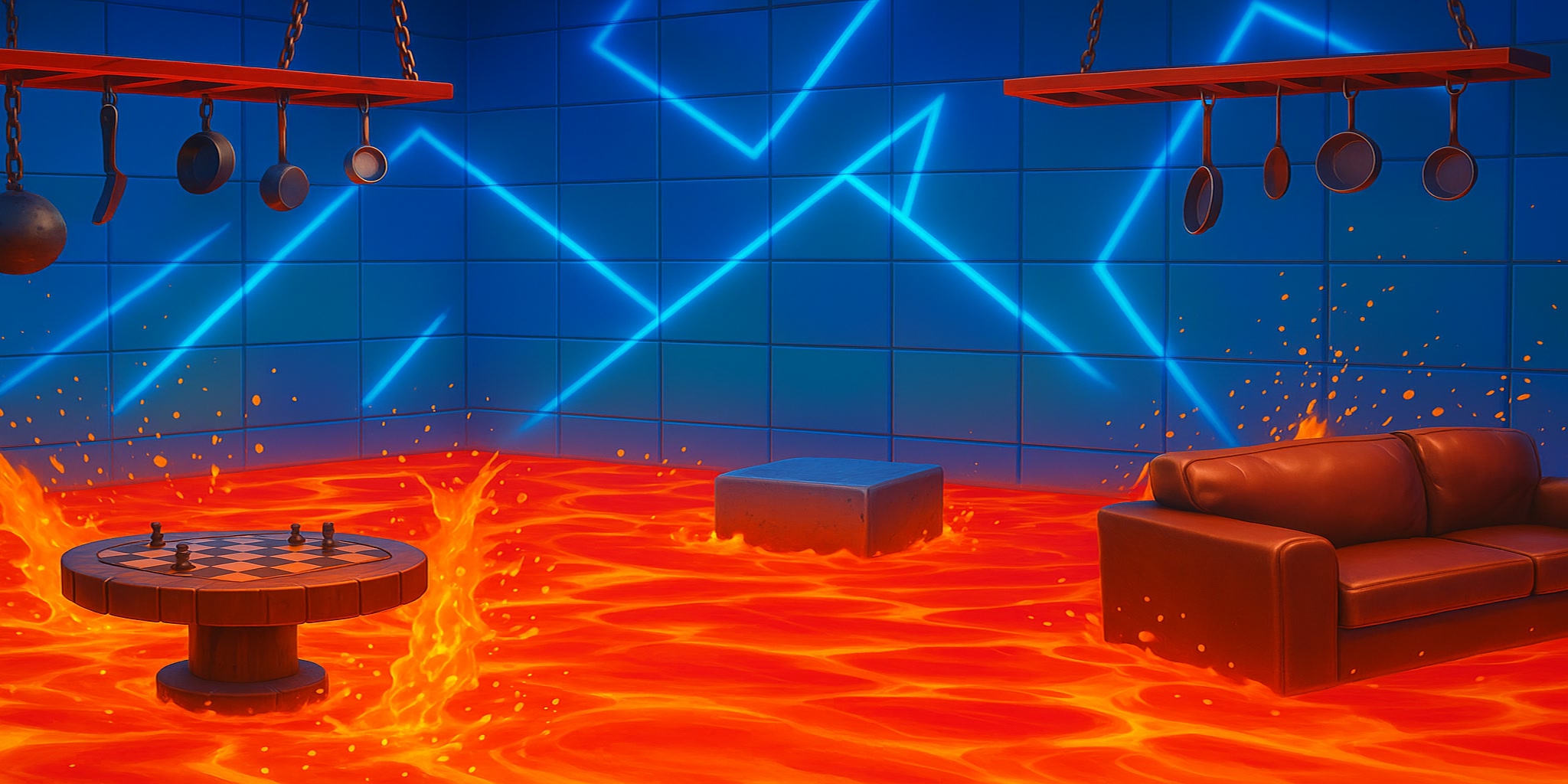 ESCAPE THE FLOOR IS LAVA 8355-2423-1968 by jalf - Fortnite Creative Map Code - Fortnite.GG