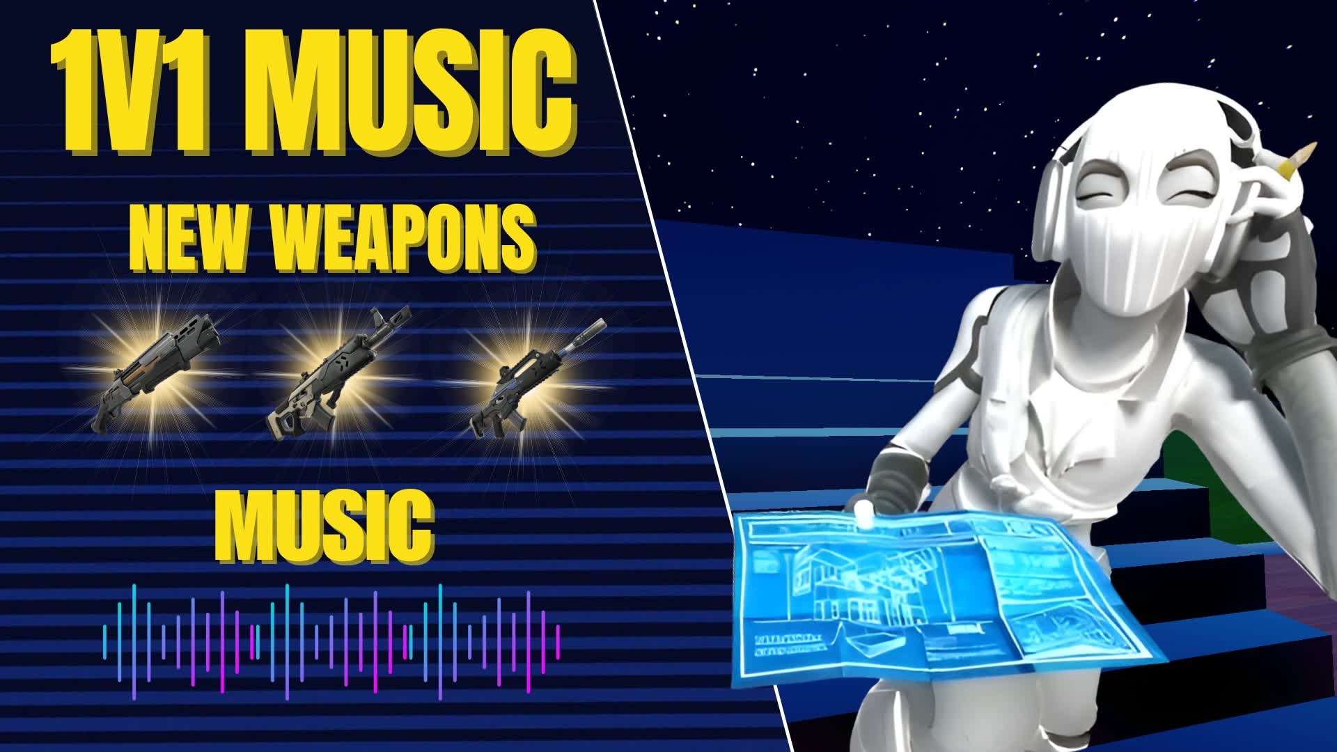 1V1 & Free Build [MUSIC] 3378-3240-0824 by lmv - Fortnite Creative Map ...