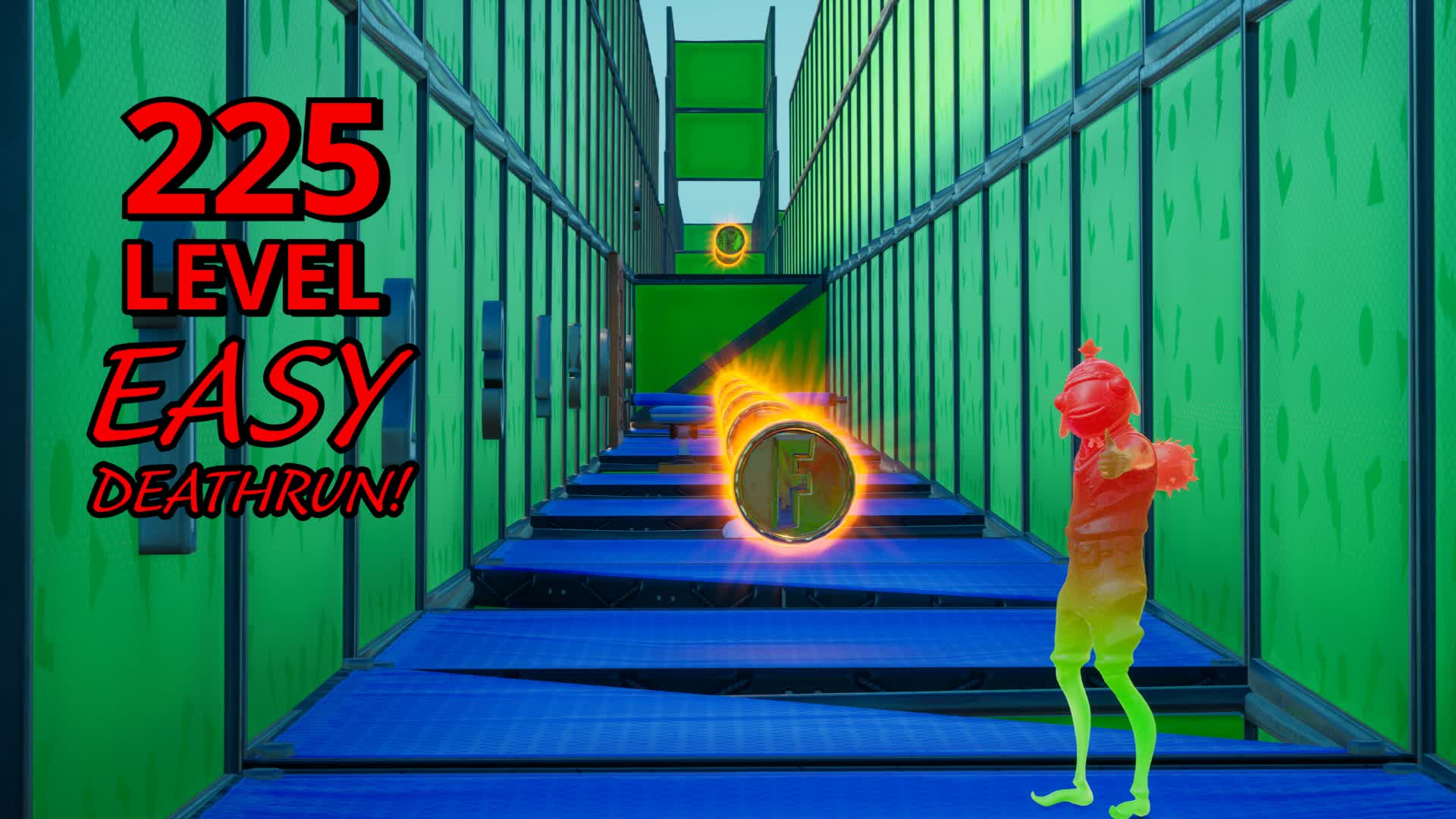 225 level easy deathrun 9540-0345-9561 by fankimonkey - Fortnite Creative Map Code - Fortnite.GG
