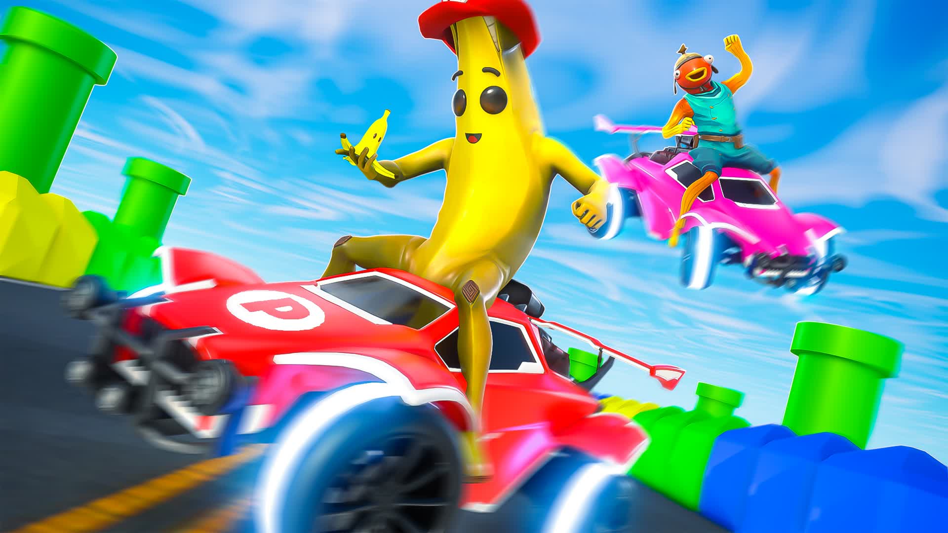 🍌 PEELY RACE 🍌 4839-4395-4223 by pjp - Fortnite Creative Map Code - Fortnite.GG