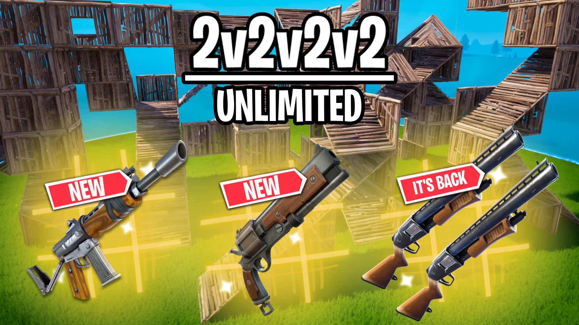 2v2v2v2 OG EDITION 6740-3554-0229 by j-l - Fortnite Creative Map Code - Fortnite.GG
