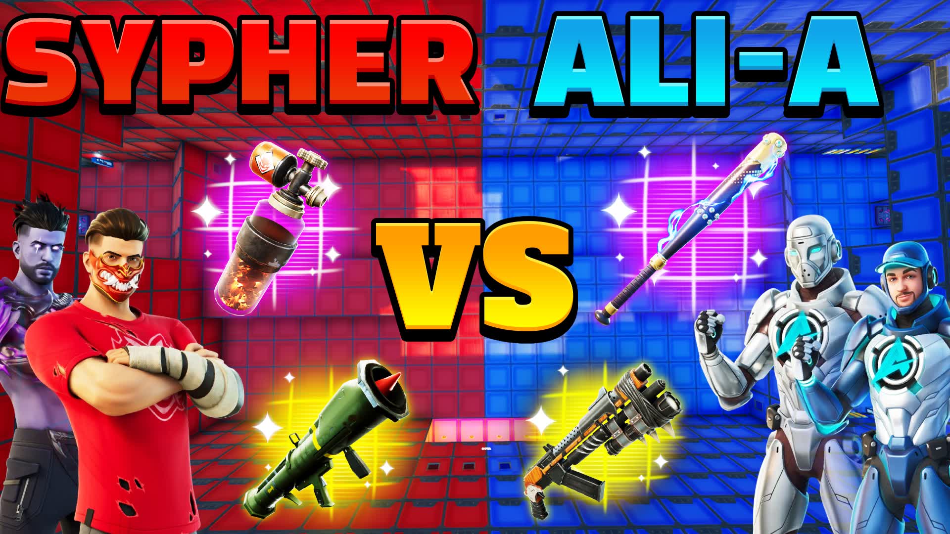 SYPHERPK VS ALI-A 🔴🔵 *CARS🚗* 3653-9065-9154 by aynjml - Fortnite ...