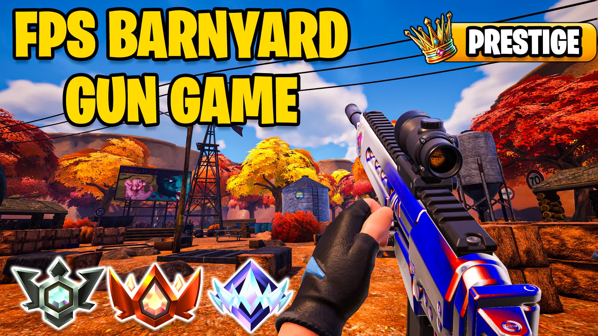 FPS BARNYARD - GUN GAME 4903-6680-1428 by killjoyfn - Fortnite Creative ...