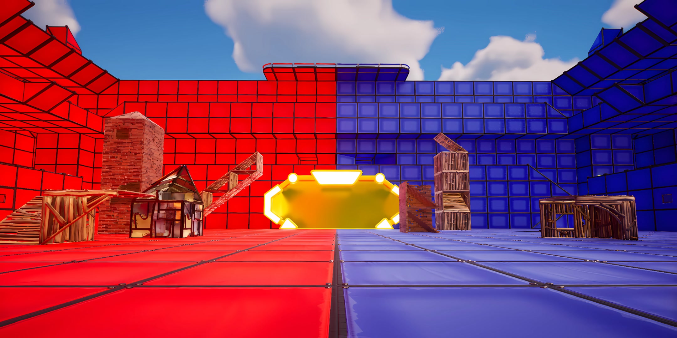 SUPER VAULT RED VS BLUE 🔴🔵 8216-3184-2380 by shbu - Fortnite Creative ...
