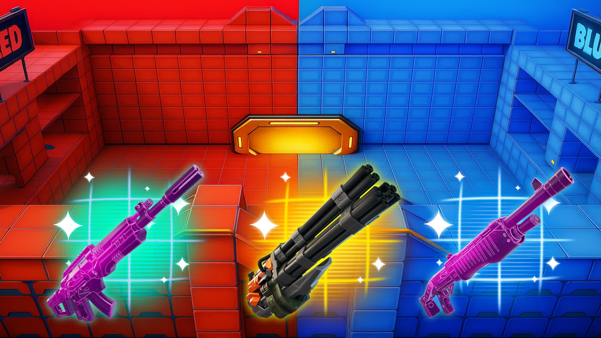 souper super rouge contre bleu 🔴🔵 1930-7727-5119 par 1v12 - Fortnite
