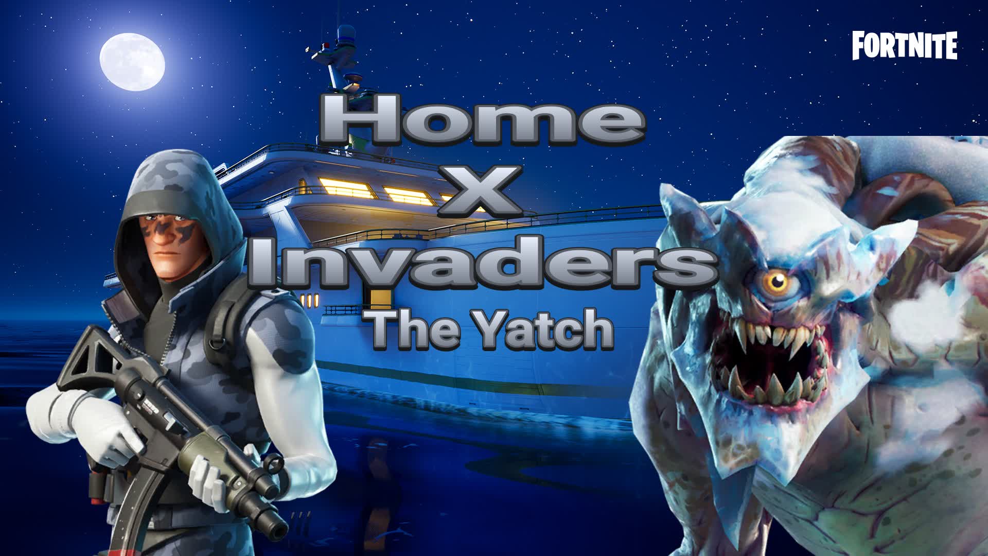 Home X Invaders: The Yacht 6130-5754-8493 by GoldDasHQs - Fortnite.GG
