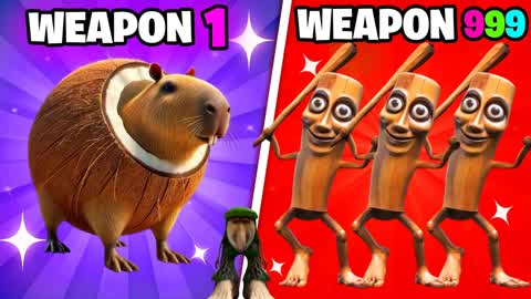 😂 99 MEME BOTS ROYALE 🏆ALL GUNS 5371-1674-7315 by mapassxp - Fortnite