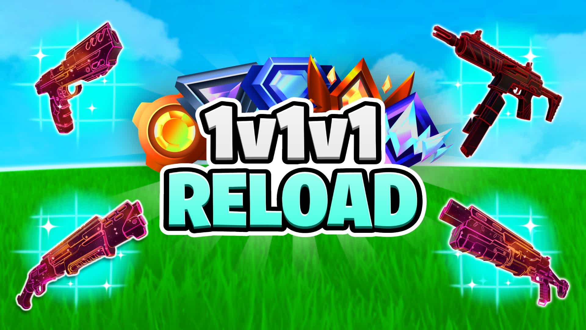 1V1V1 SUPER RELOAD REALISTICS FFA 8464-6641-8128 by switchup - Fortnite Creative Map Code ...