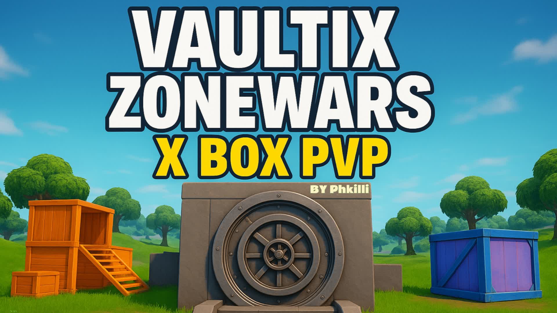 Vaultix Zonewars x BoxPVP 6264-8237-8885 by pkv - Fortnite Creative Map Code - Fortnite.GG