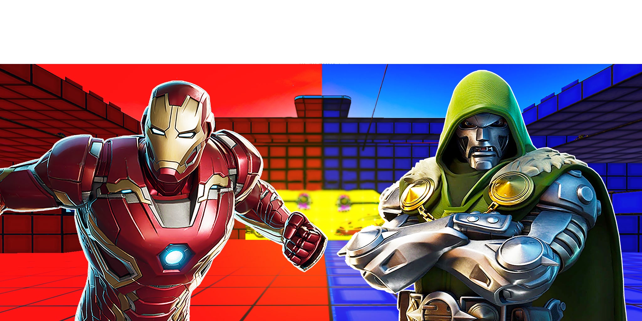 IRON MAN MARK 45 VS DR DOOM RED VS BLUE 2977-7520-6237 by njoycreative ...