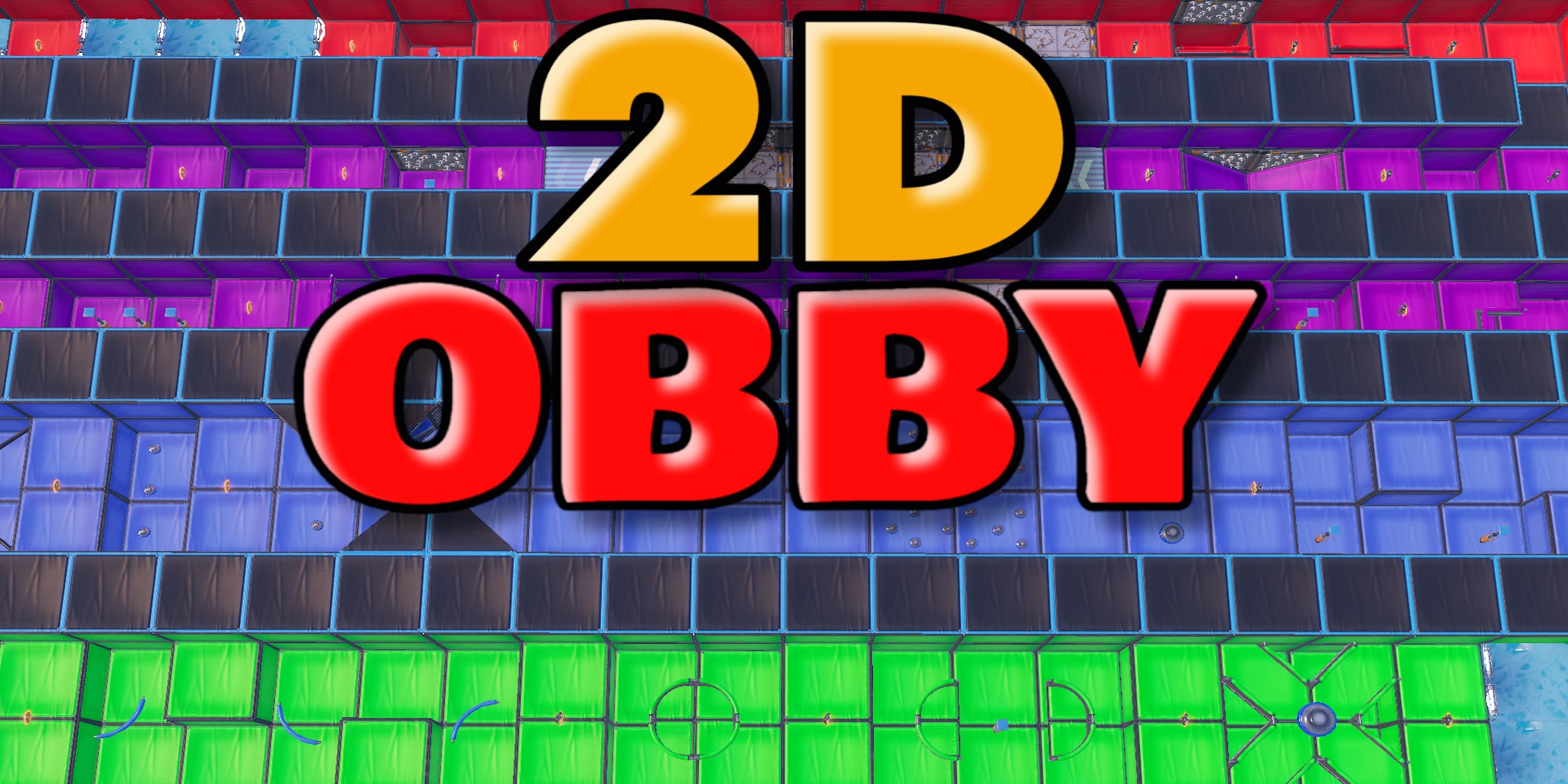 ⭐ 2D 100 LEVEL OBBY ⭐ 3584-3066-1174 by andb - Fortnite Creative Map ...