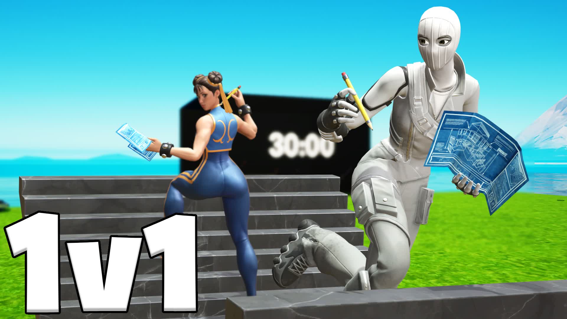 ⭐1v1 *UPDATED* 0628-1933-7173 by brothers - Fortnite Creative Map Code - Fortnite.GG