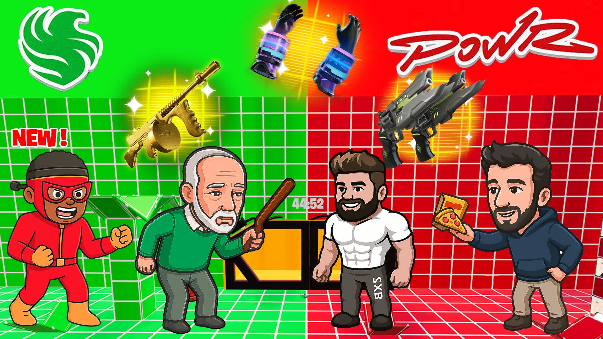 Power vs Falcons 💚 ️ - Build Fights sxb 9399-9188-7874 by bwr - Fortnite