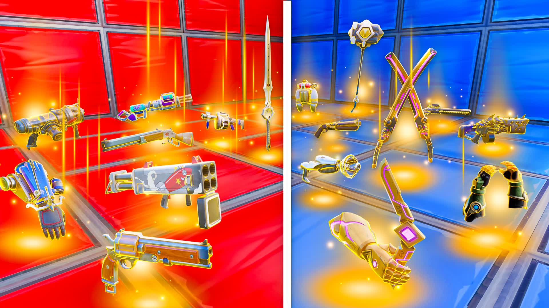 ⭐MYTHIC RED VS BLUE 0662-2510-2370, de frr392 - Fortnite