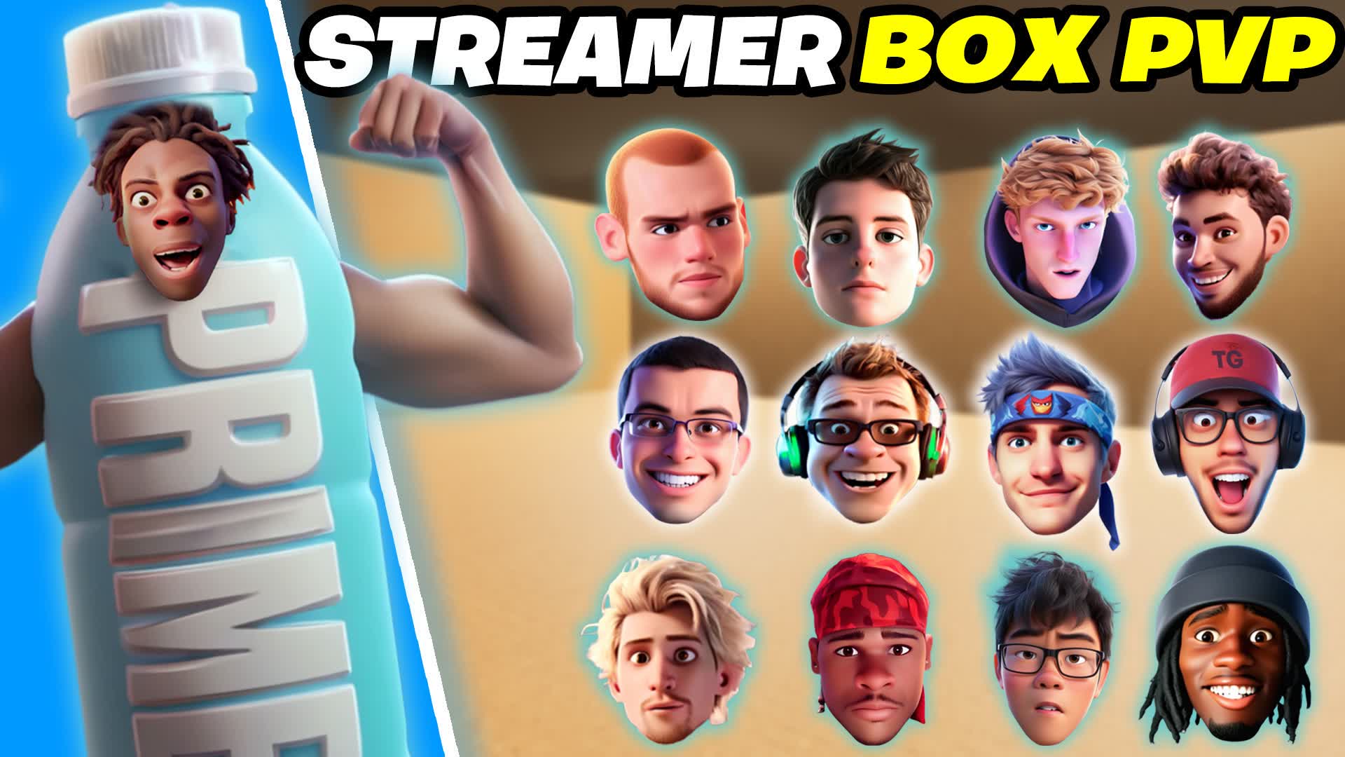 STREAMER BOXFIGHTS 📦 1107-8931-8050 by soboi - Fortnite Creative Map ...