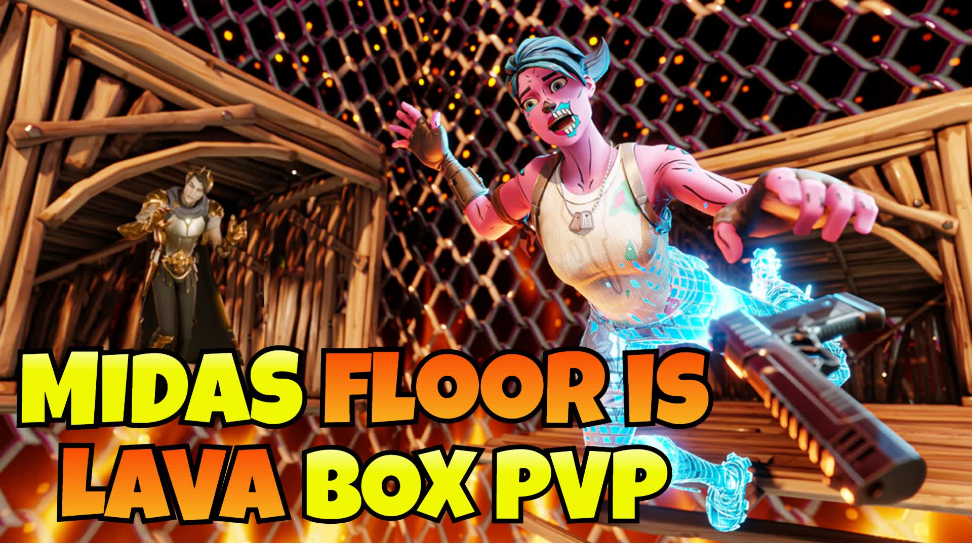 🌋 MIDAS FLOOR IS LAVA BOX FIGHT 📦 8649-3197-1911 by akros - Fortnite Creative Map Code - Fortnite.GG