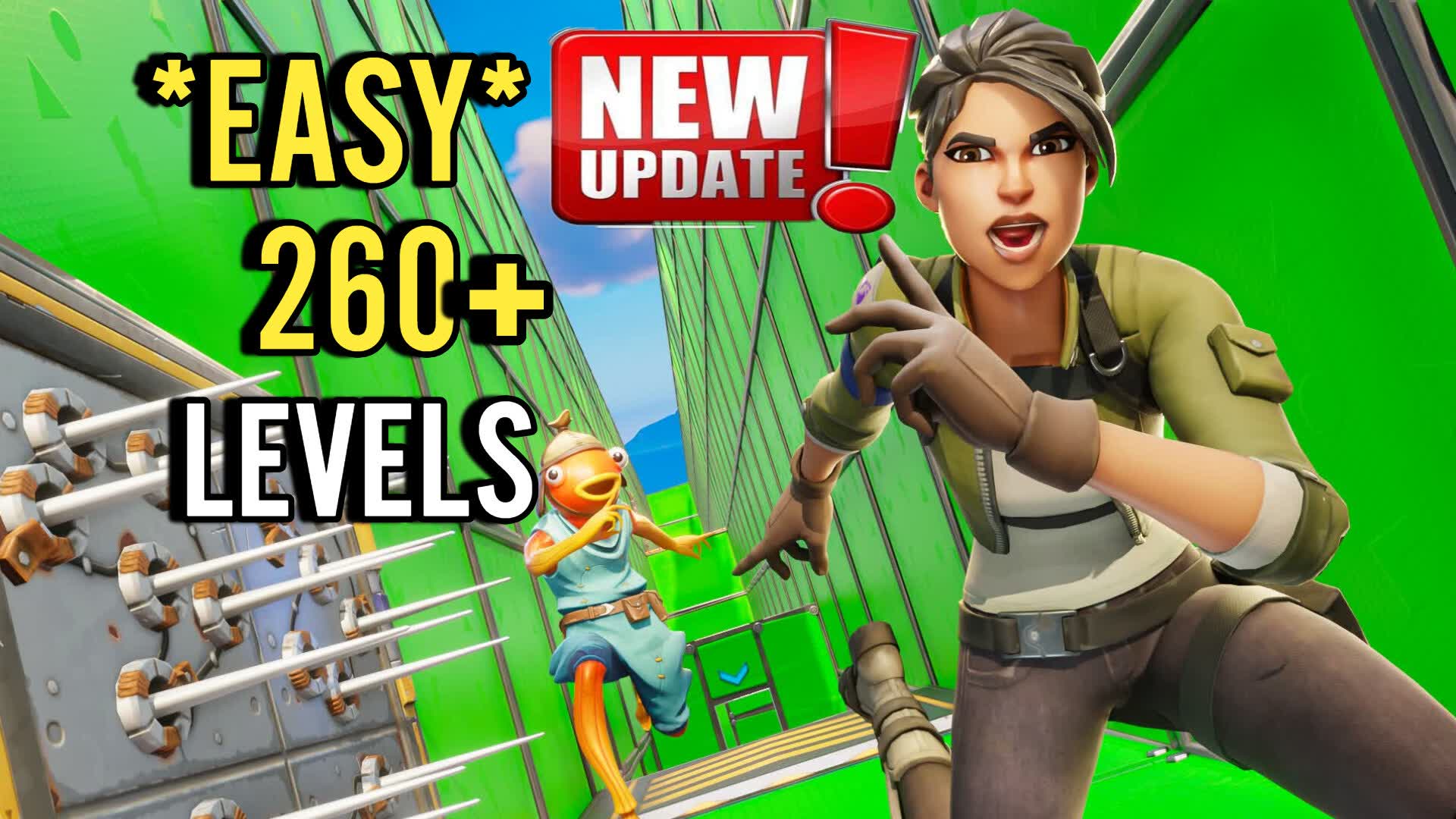 DEFAULT PARKOUR 260+ LEVEL 3139-1962-3500 by g-xp - Fortnite Creative Map Code - Fortnite.GG