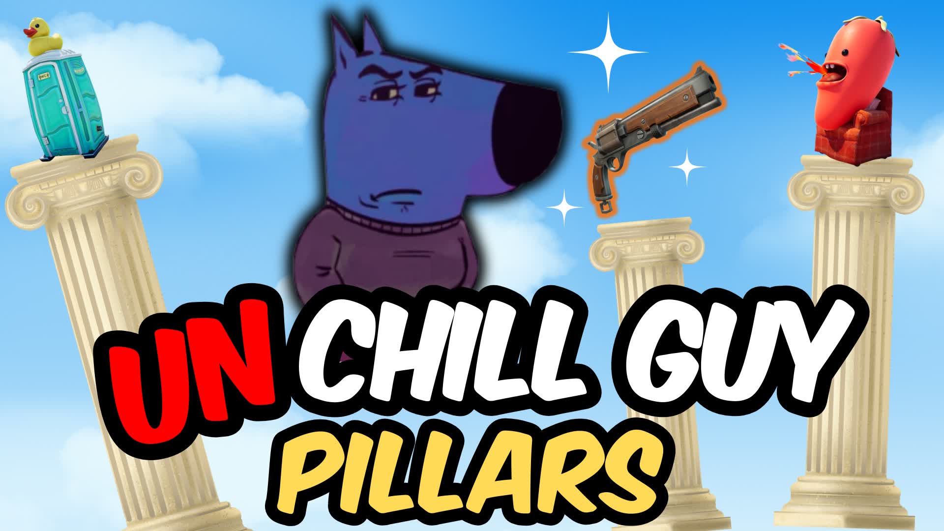 UNCHILL GUY PILLARS! 🐻 7760-7239-8649 by yuhh - Fortnite Creative Map ...