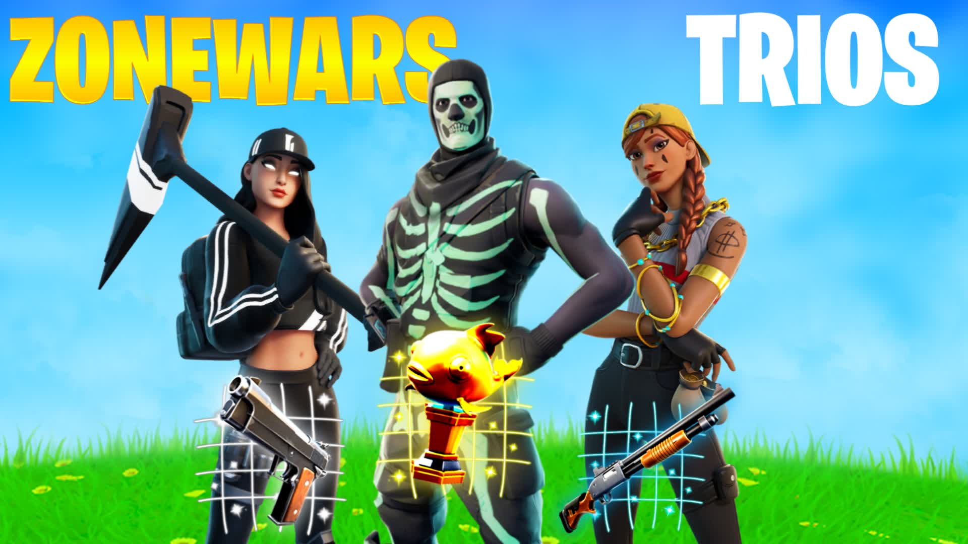 Zonewars Trios 4123-9280-9550 by harish - Fortnite Creative Map Code ...